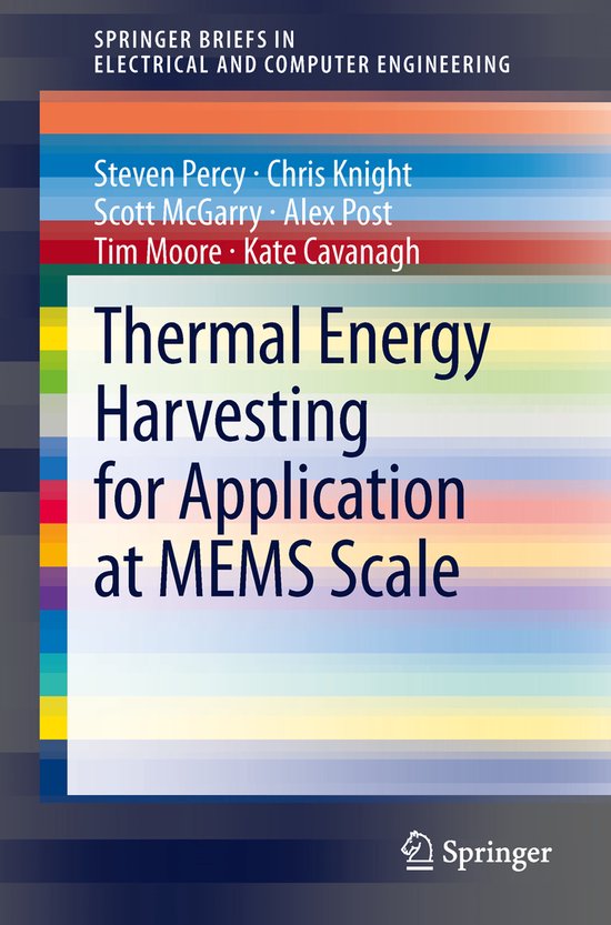 Thermal Energy Harvesting for Application at MEMS Scale | 9781461492146 ...