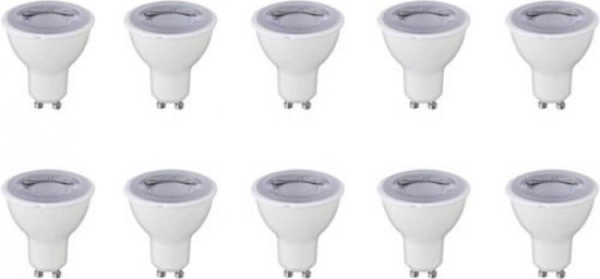 LED Spot 10 Pack - GU10 Fitting - Dimbaar - 6W - Natuurlijk Wit 4200K | bol