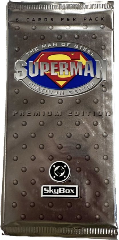 SuperMan Premium Edition 6 Cards Pack | Games | bol