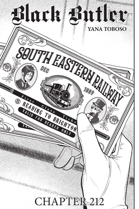 Black Butler Serial 212 - Black Butler, Chapter 212 (ebook), Yana ...