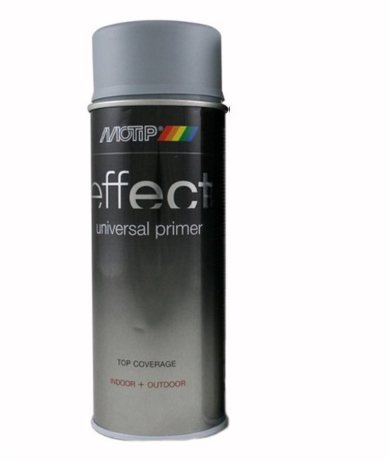 Motip Primer Grijs - Sneldrogend voor hout, metaal, aluminium - 400 ml ...