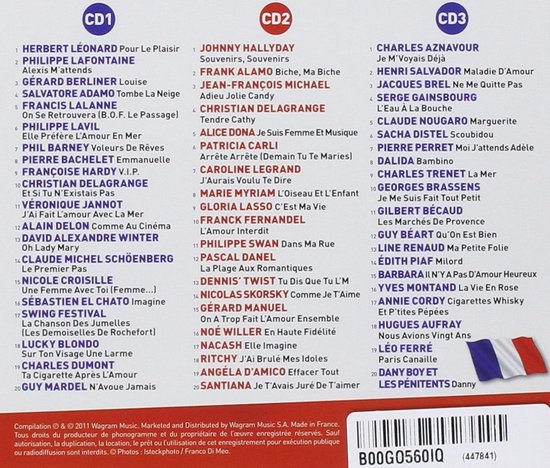 Chansons françaises 3 CDs box, Herbert Leonard | Muziek | bol