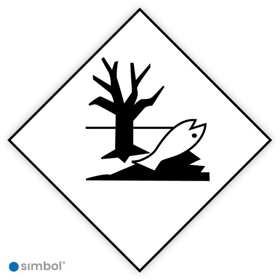 Stickers IMO/ADR EHS Marine Pollutant - Formaat 25 x 25 cm | bol