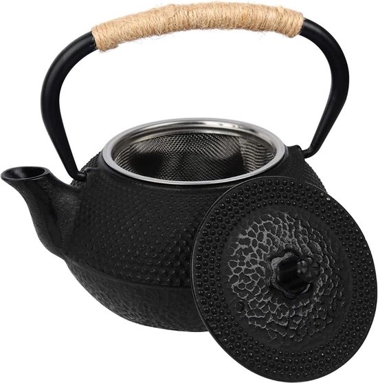 Aziatische theepot met theezeef (0,35 liter) theepot met zeef van ...