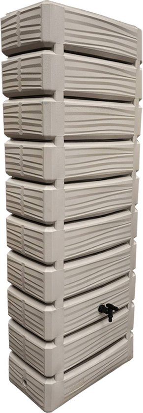 sweeek - Regenton voor wandmontage, uv-bestendig, inclusief deksel ...