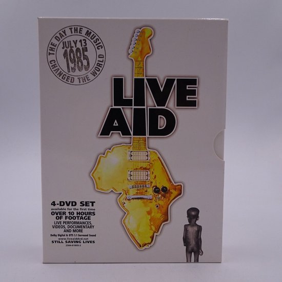 Live Aid (4DVD) (Dvd), Paul David Hewson | Dvd's | bol