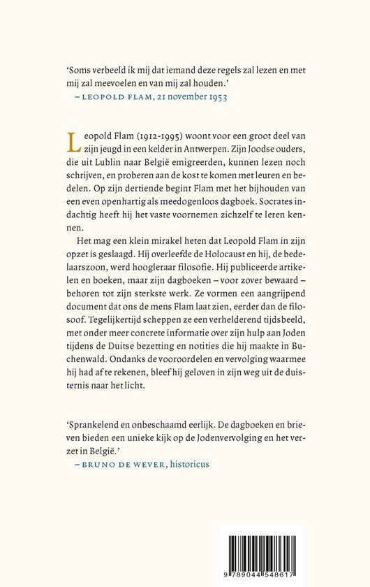 Ik zal alles verdragen, ook mezelf, Leopold Flam | 9789044548617 | Boeken | bol