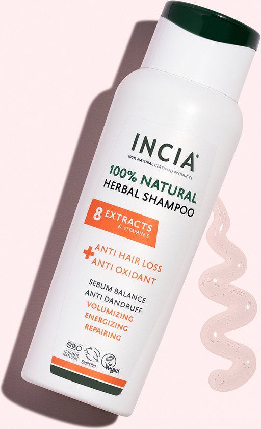 Incia - Natuurlijke Shampoo - 275ml - Tegen Haaruitval - Voor ...