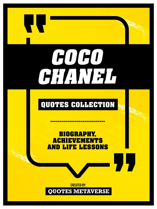 Coco Chanel - Quotes Collection (ebook), Quotes Metaverse ...