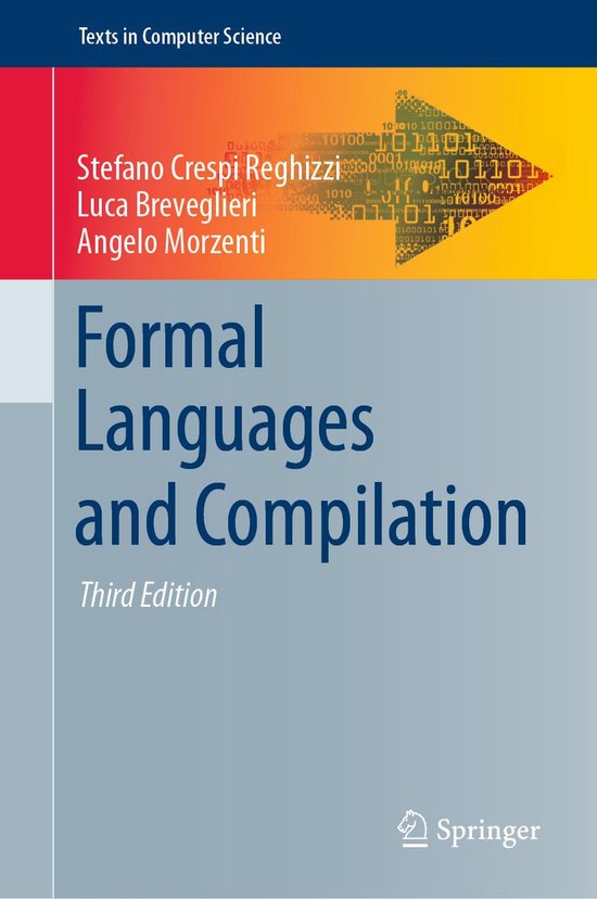 Texts in Computer Science - Formal Languages and Compilation (ebook ...