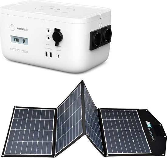 Pylontech Pylontech Amber Rock 473Wh Draagbare Powerstation Met A ...