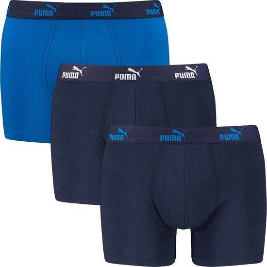 PUMA 3P boxers basic blauw - XL | bol