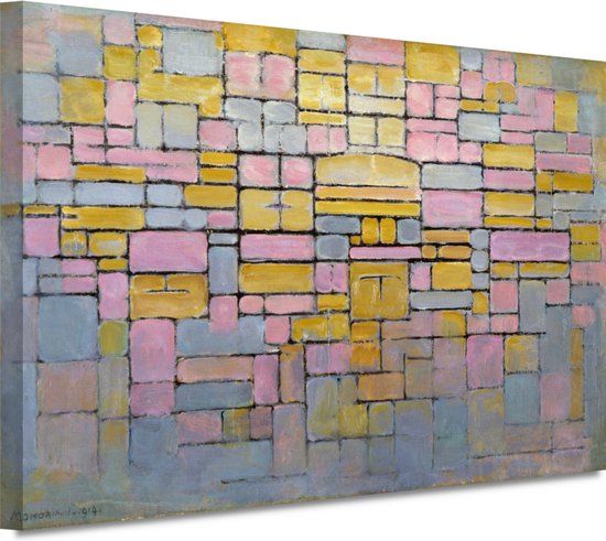 Tableau No. 2 - Piet Mondriaan schilderijen - Oude Meesters portret ...