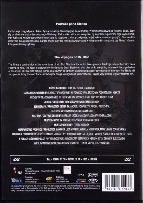 Podróze pana Kleksa [DVD] (Dvd), Marcin Baranski | Dvd's | bol