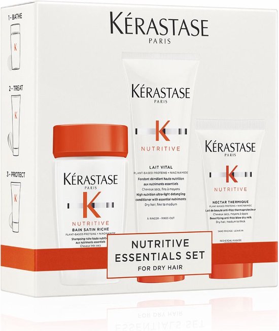 Kérastase - Nutritive Discovery Mini Trio Geschenkset - voor elk type ...