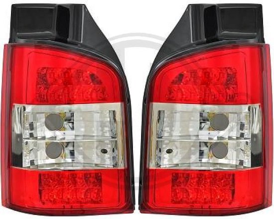 Achterlichtenset - HD Tuning Vw Multivan T5 (7hm, 7hn, 7hf, 7ef, 7em, 7en). Model:... | bol
