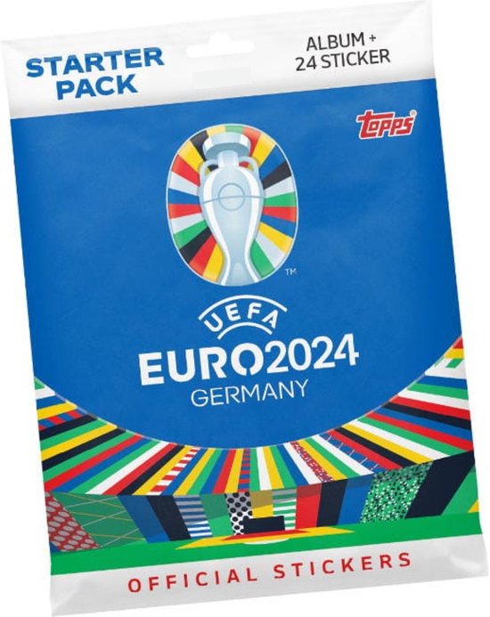 Topps - UEFA Euro 2024 - Starter Pack Stickers | bol