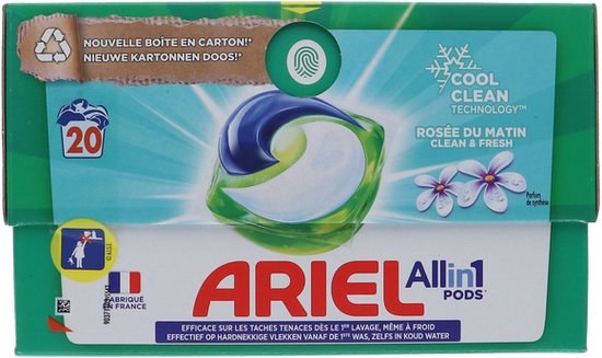 Ariel Pods 20st Morning Dew- 100 pods voordeelverpakking | bol