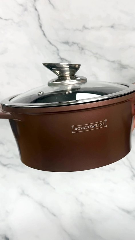 Royalty Line® ES2014 Pannenset Inductie - 17 Delige Pannensets Met ...
