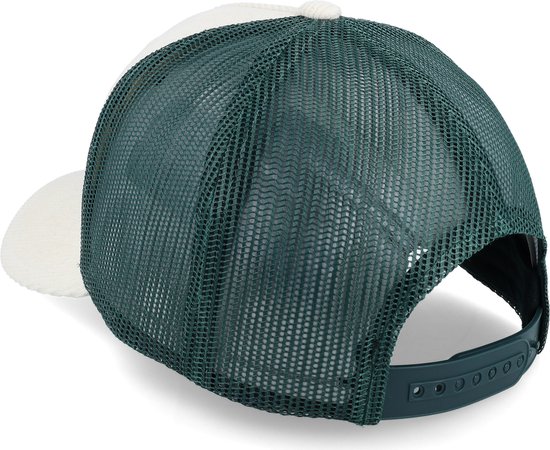 Hatstore- Stay Wild Script Cord Ivory/Dark Forest A-frame - Wild Spirit Cap | bol