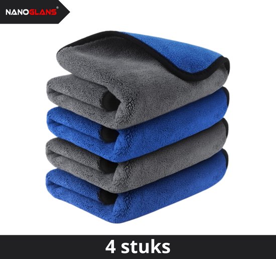 Zachte Microvezel doek 1200GSM - 40x40cm - Auto Schoonmaak doek ...