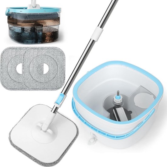 Dweilsysteem - Dweilset - Dweilsysteem Met Wringer - Dweil Met Emmer ...