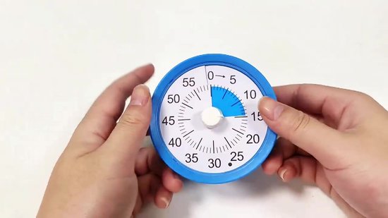 MasonPro Time Timer voor Kinderen – Aftelklok – Leerklok voor Kinderen ...