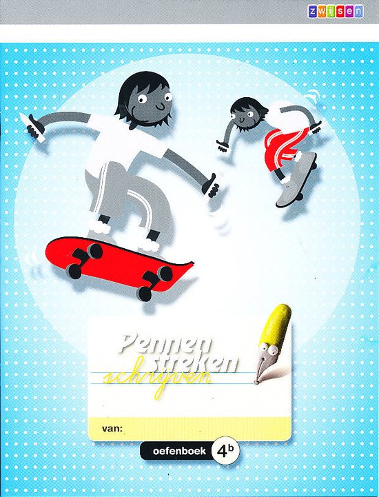 Pennenstreken versie 2 Oefenboek 4B verbonden schrift (per stuk) | 8721101625436 | Boeken | bol