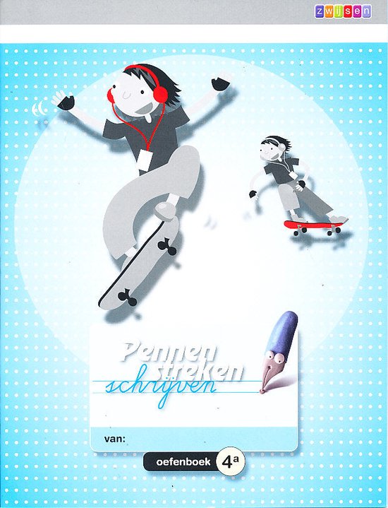 Pennenstreken versie 2 Oefenboek 4A verbonden schrift (per stuk) | 8721101625429 | Boeken | bol