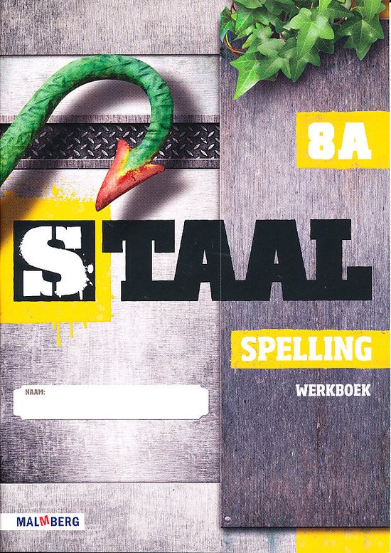 STaal werkboek Spelling 8A (per stuk) | 8721101614751 | Boeken | bol