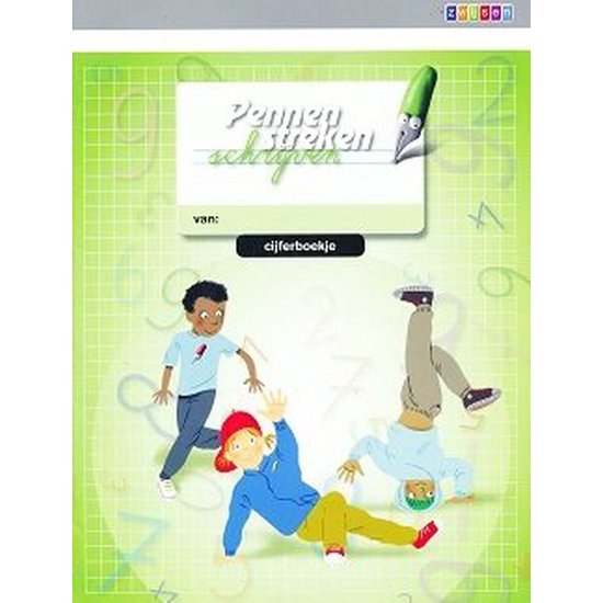 Pennenstreken versie 2 cijferboekje groep 3 (per stuk) | bol
