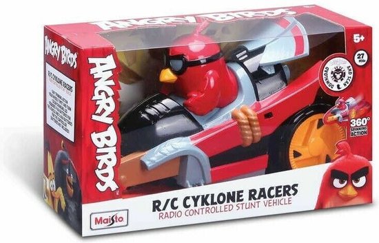 Maisto Angry Birds RC Cyclone Racer - Radio Controlled Stunt Vehicle | bol