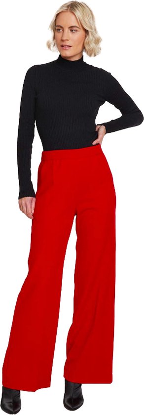 Broek Rood Marlene megany pantalons rood | bol