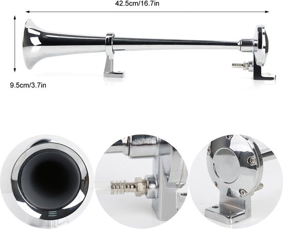Luchthoorn - Luchthoorn 12 Volt - Claxon - Claxon 12 Volt - Gas Toeter ...