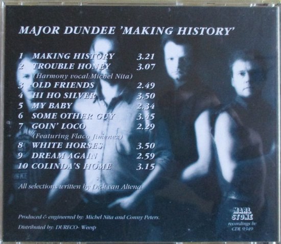 Making History, Major Dundee | CD (album) | Muziek | bol