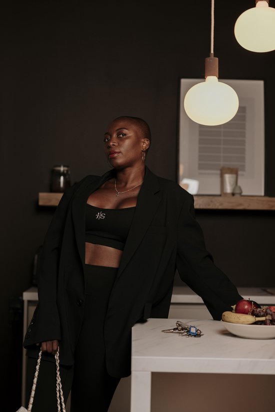 June Spring - Sport Top - Maat XL/Extra Large - Kleur: Zwart - Vocht ...