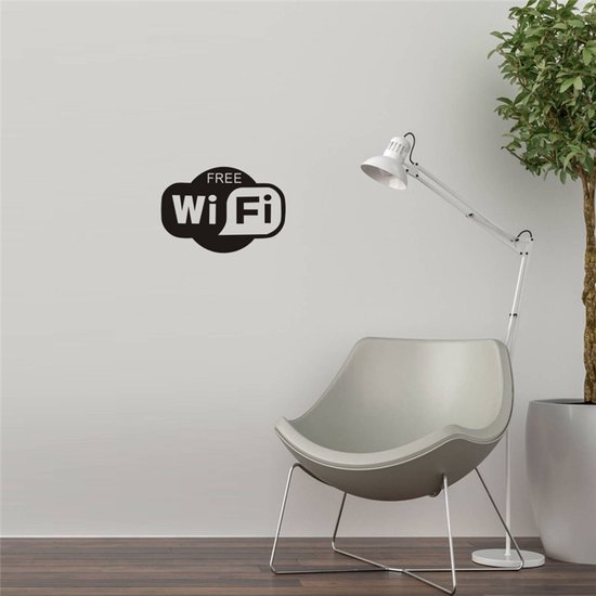 Free wifi sticker - 15 x 10 centimeter - gratis wifi sticker | bol