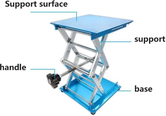 Lift Tafel - Lab Plaat Jack Schaar Stand - Platform Router Werkbank ...