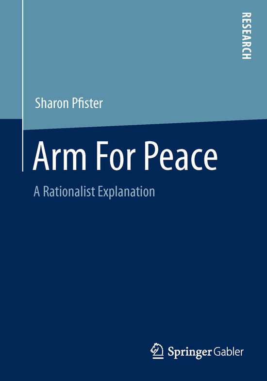 Arm For Peace | 9783658039523 | Sharon Pfister | Boeken | bol