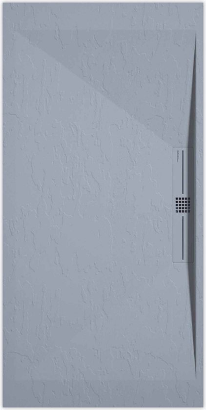 Sanifun douchebak Stone Side Gray Slate 1100 x 700 P | bol