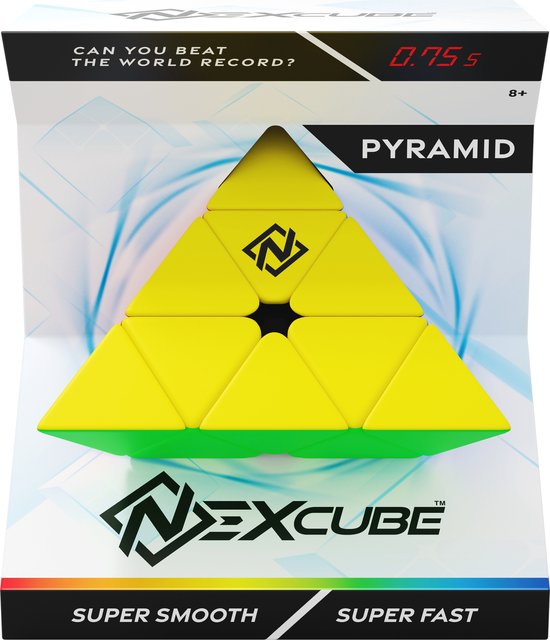 Nexcube Pyramid - Speed cube - Driehoekige Kubus - Pyraminx | Games | bol