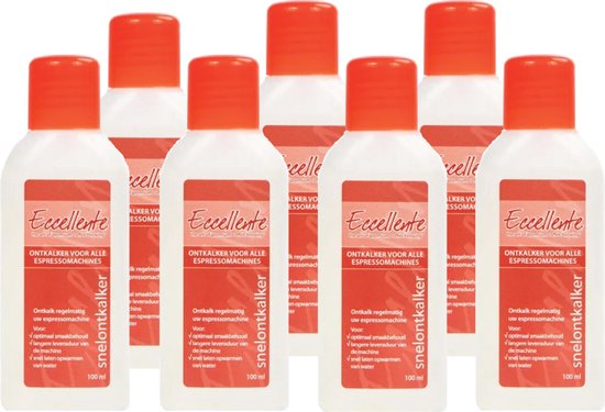 7x ECCELLENTE ontkalker voor Senseo koffiepadmachine - voor meer dan 1 ...