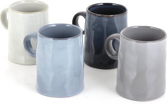 Mokken Set van 4 - Relic Design mokken set | bol
