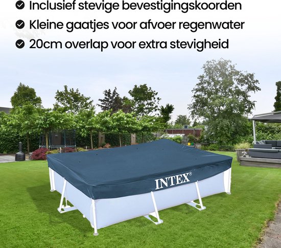 Intex zwembad - Complete set - 260x160x65 cm - Inclusief dobeno ...
