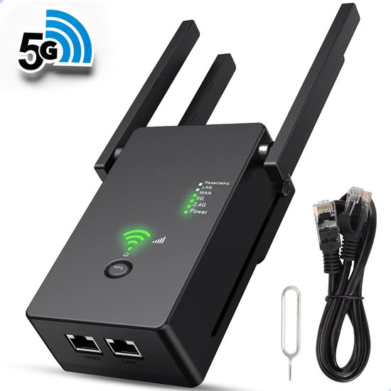 WiFi Versterker - Stopcontact - Repeater - Booster - Draadloos ...