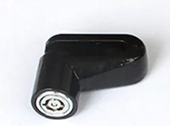 Slot - Remschijf - Zwart - Met houder - 2 sleutels - Scooter - Fiets ...