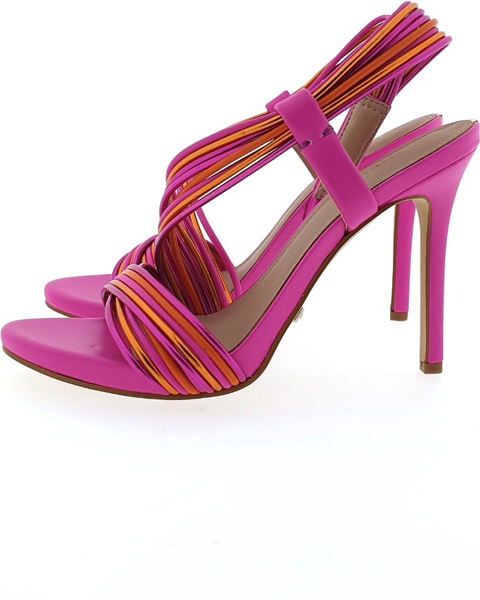 Guess Faize Sandalen - Dames - Roze - Maat 40 | bol.com