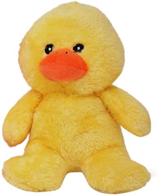 Kuiken Eend (Geel) Boerderij Pluche Knuffel 25 cm [Dieren Kuikentje ...
