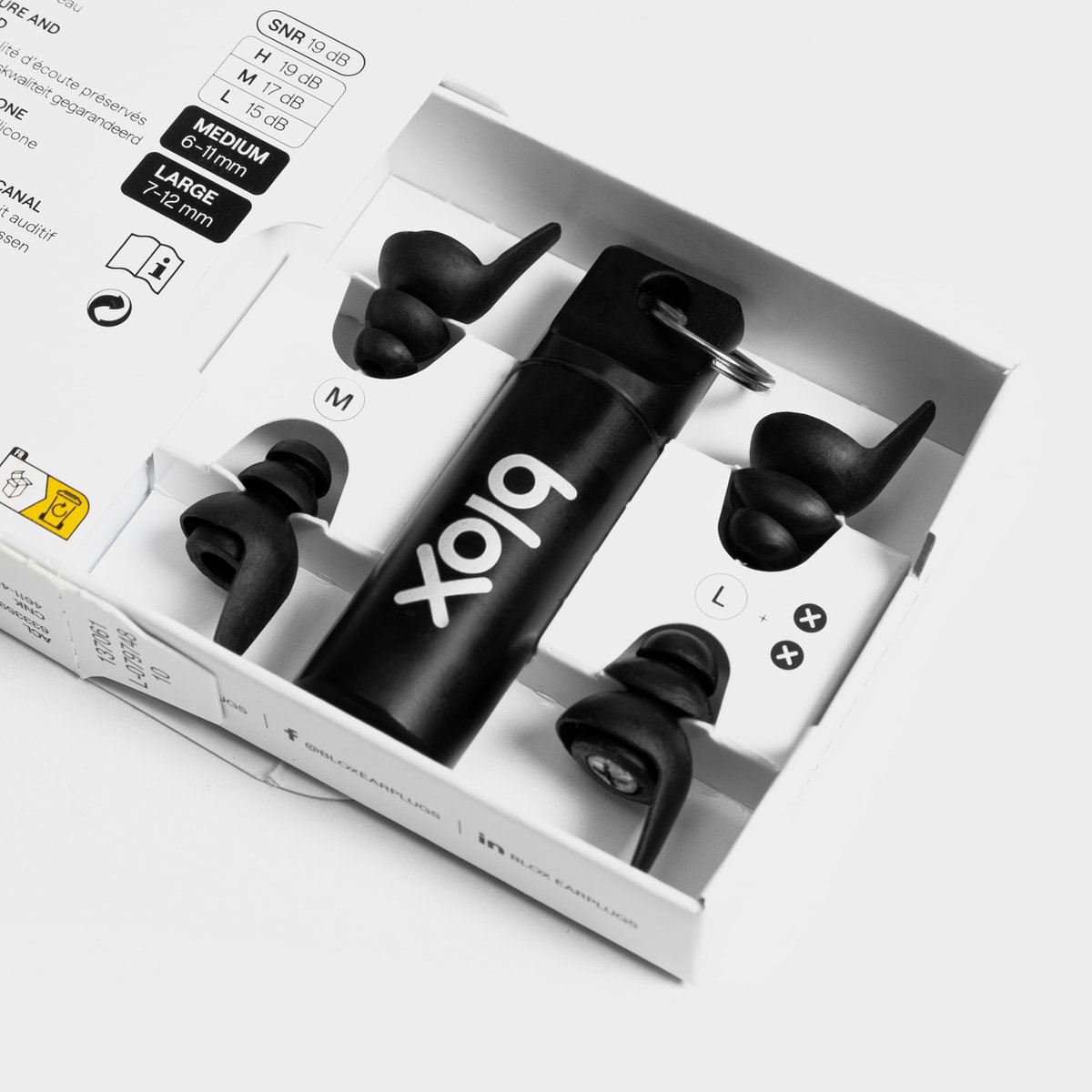 BLOX Music - Oordoppen met akoestische filter - Concert, festival en ...