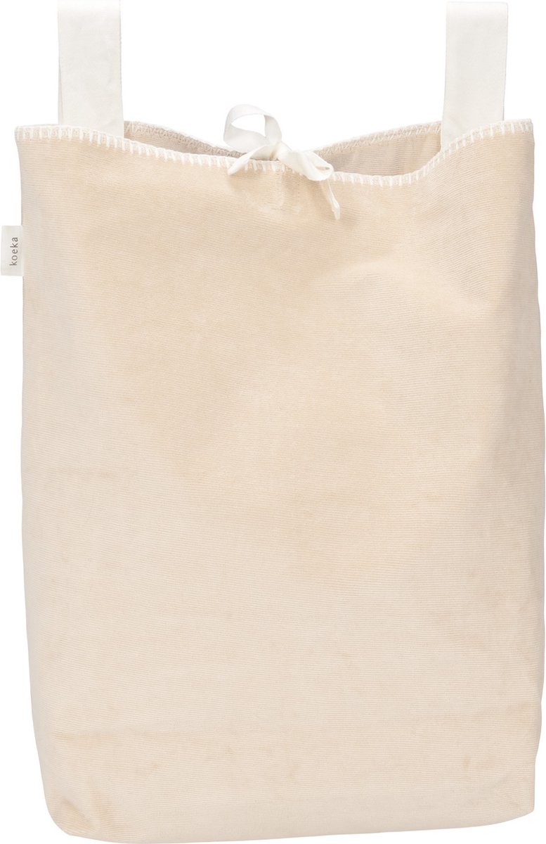 Koeka boxzak Oddi - corduroy - wit | bol